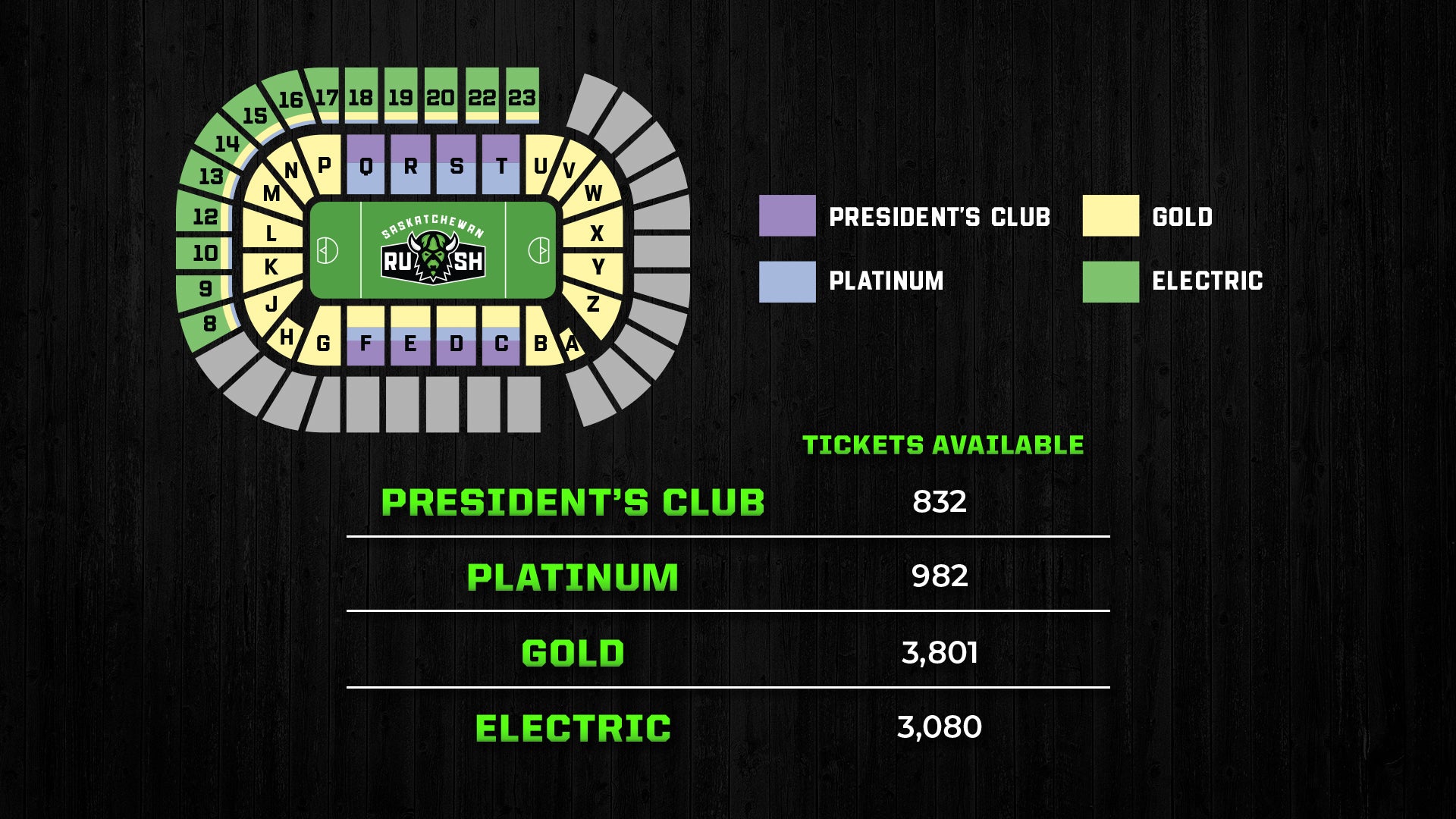 Season Tickets | Saskatchewan Rush